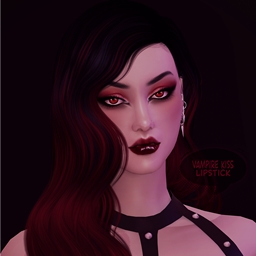 Vampire kiss lipstick - The Sims 4 Create a Sim - CurseForge