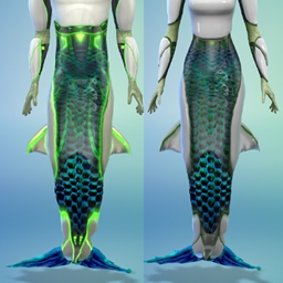 Alien Mermaid Tail - The Sims 4 Create a Sim - CurseForge