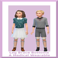 Leg Braces for Children (Bo... - Create a Sim - The Sims 4 - CurseForge