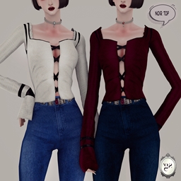 Noir top - The Sims 4 Create a Sim - CurseForge