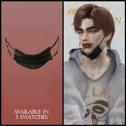Facemask on Chin (Necklace) - The Sims 4 Create a Sim - CurseForge