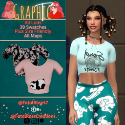 FatalRoseCreations Graphic T - The Sims 4 Create a Sim - CurseForge
