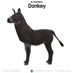 Donkey for the Animal Shed - The Sims 4 Build / Buy - CurseForge