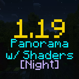 Wild Update Panorama with Shaders [Night] - Minecraft Resource Packs ...