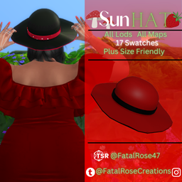 FatalRoseCreations SunHat - The Sims 4 Create a Sim - CurseForge