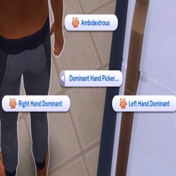 Dominant Hand Picker - The Sims 4 Mods - CurseForge
