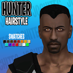 Hunter hairstyle by Jochi - Files - The Sims 4 Create a Sim - CurseForge