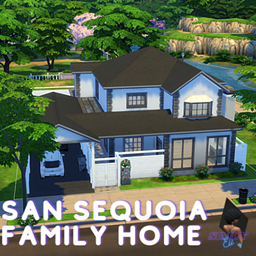 San Sequoia Family Home - File - The Sims 4 Rooms / Lots - CurseForge