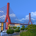 Red San Sequoia Bridge - Mods - The Sims 4 - CurseForge