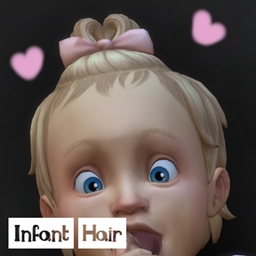 Bea Hair For Infants - The Sims 4 Create a Sim - CurseForge