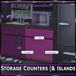Download Storage Counters & Islands - The Sims 4 Mods - CurseForge