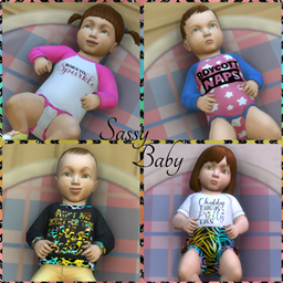 SassyBaby Infant Clothing Set - The Sims 4 Create a Sim - CurseForge