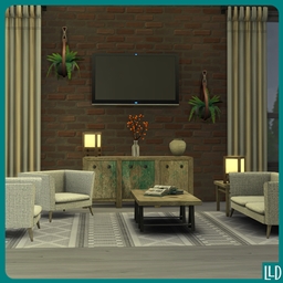 Rustic Living - The Sims 4 Build / Buy - CurseForge