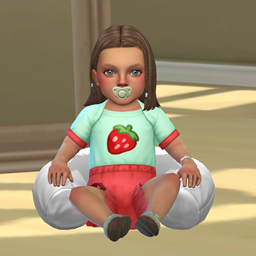 Infant Short Side Braid Hairstyle - The Sims 4 Create a Sim - CurseForge