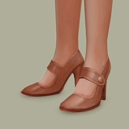 Moschino Mary Jane Recolor Solid - 74 Swatches - Files - The Sims 4 ...