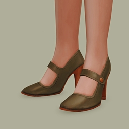 Moschino Mary Jane Revamp V2 Multi - 85 swatches - The Sims 4 Create a ...