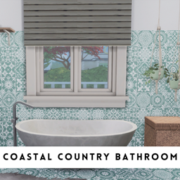 Coastal Country Bathroom - The Sims 4 Rooms / Lots - CurseForge