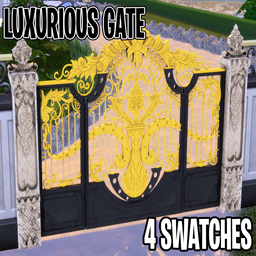 Luxurious gate by Jochi - PortonLujosoFEB25 - The Sims 4 Build / Buy ...
