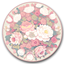 Pastel Flower Round Dance Rug #2 Samtuse963 - samtuse963_PastelRoundRug ...