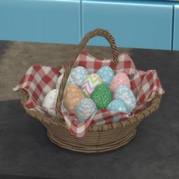 Easter Eggs Basket - PiedPiper_EasterEggsBasket.zip - The Sims 4 Mods ...