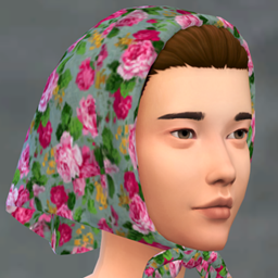 Babushka Scarf for all ages - The Sims 4 Create a Sim - CurseForge