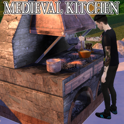 Medieval kitchen by Jochi - The Sims 4 Build / Buy - CurseForge
