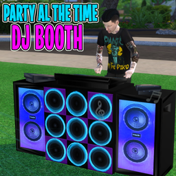 DJ booth Party all the time - The Sims 4 Build / Buy - CurseForge