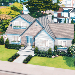 Small Family Home | CC - The Sims 4 Rooms / Lots - CurseForge