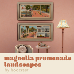 magnolia promenade landscapes - boocrest - The Sims 4 Build / Buy ...