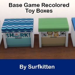 Base Game Toy Box in Fun Patterns - Gallery - The Sims 4 Build / Buy ...