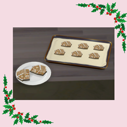 Gingerbread House Cookies - The Sims 4 Mods - CurseForge