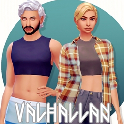 LEON: an accessory binder in all WMS colours by Valhallan - The Sims 4 ...
