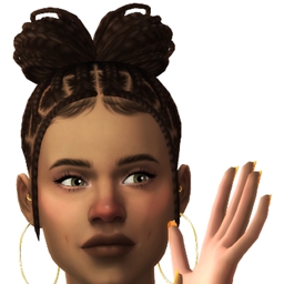 Shaleigh Hair - The Sims 4 Create a Sim - CurseForge