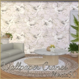 Wallpaper Cranes - Gallery - The Sims 4 Build / Buy - CurseForge