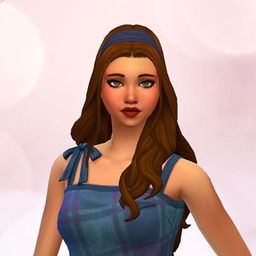 Amaya Hairstyle - The Sims 4 Create a Sim - CurseForge