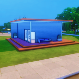 Modern Backyard House - The Sims 4 Rooms / Lots - CurseForge