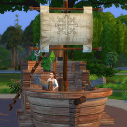 Rustic Playground Pirate Ship - The Sims 4 Build / Buy - CurseForge
