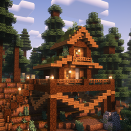 Cabin on Stilts - Minecraft Worlds - CurseForge