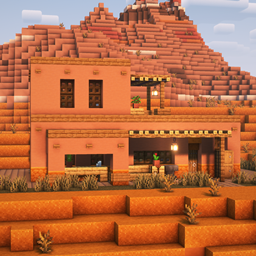 Mesa Biome House - Gallery - Minecraft Worlds - CurseForge