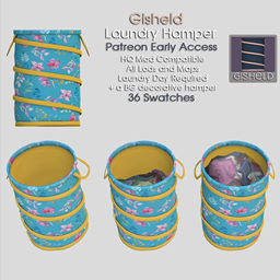 Gisheld Laundry Day Hamper - The Sims 4 Build / Buy - CurseForge