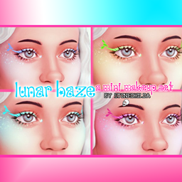 Lunar Haze - mini makeup set - The Sims 4 Create a Sim - CurseForge