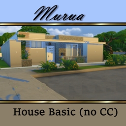 Basic House MURUA NEW UPDATE - The Sims 4 Rooms / Lots - CurseForge