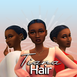 Tiana Hair - The Sims 4 Create a Sim - CurseForge
