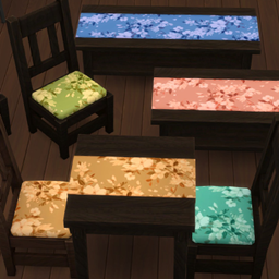 Elegant Flower Pattern Furniture Set #1-Samtuse963 - The Sims 4 Build ...
