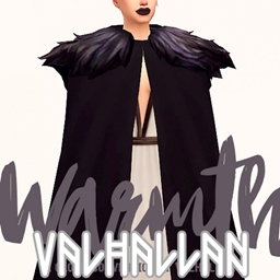 WARMTH: a cloak by Valhallan - The Sims 4 Create a Sim - CurseForge