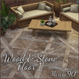 Wood & Stone Floor 1 - The Sims 4 Build / Buy - CurseForge
