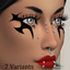 Graphic Goth Eyeliners by CC-Cosmetics - The Sims 4 Create a Sim ...