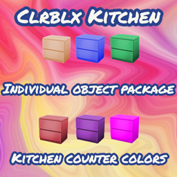 Clrblx kitchen counters individual package - The Sims 4 Build / Buy ...