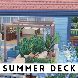 Summer Deck - Gallery - The Sims 4 Rooms / Lots - CurseForge