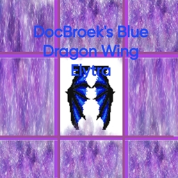 DocBroek's Blue Dragon Wing Elytra - Minecraft Resource Packs - CurseForge